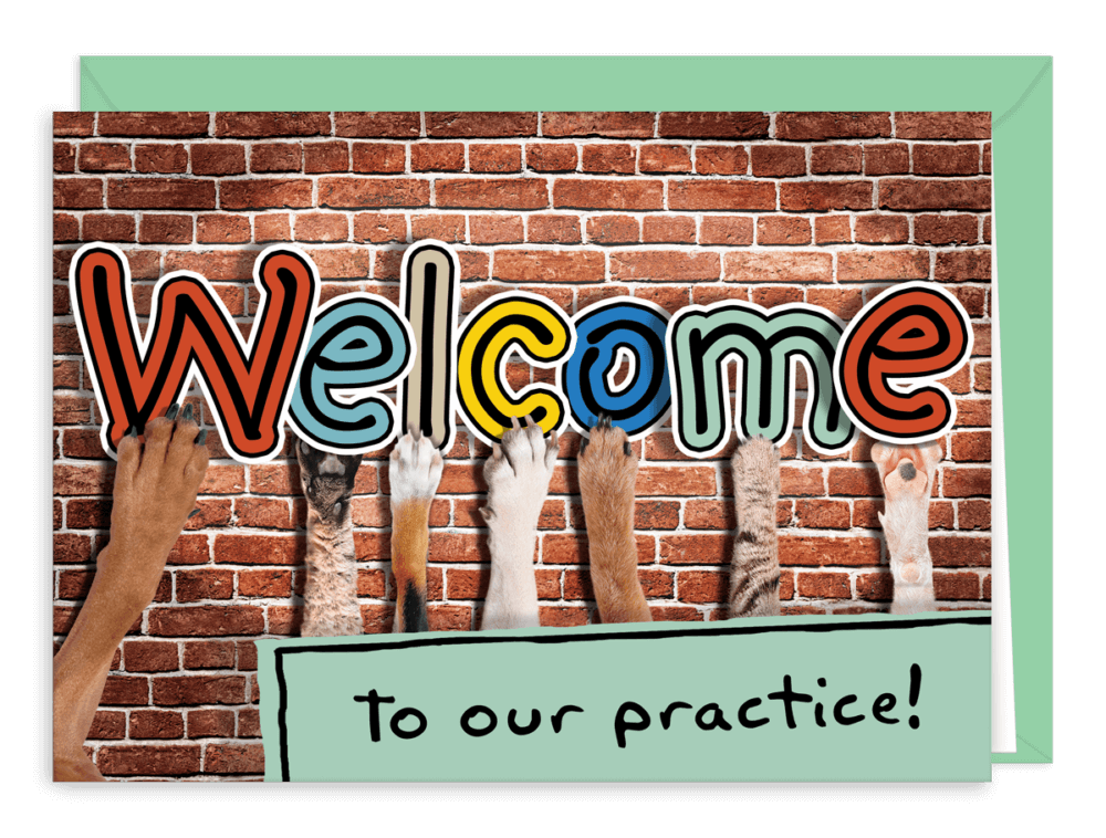 Pet-Themed Welcome Cards (WELHOLD) | Purchase Welcome Cards for ...